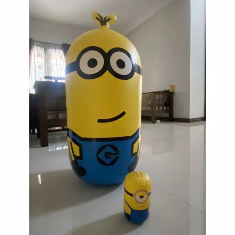 Jual balon minion Balon tinju jumbo tumbler balon minion tinju jumbo ...