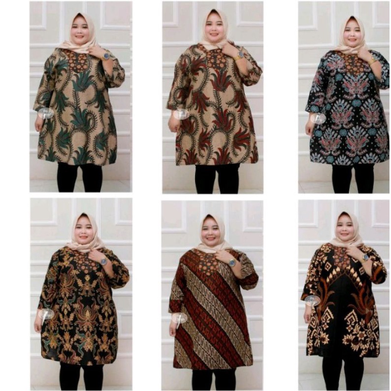 Jual BATIK JUMBO BIG SIZE LD 120 CM / 130 CM / 140 CM | Shopee Indonesia