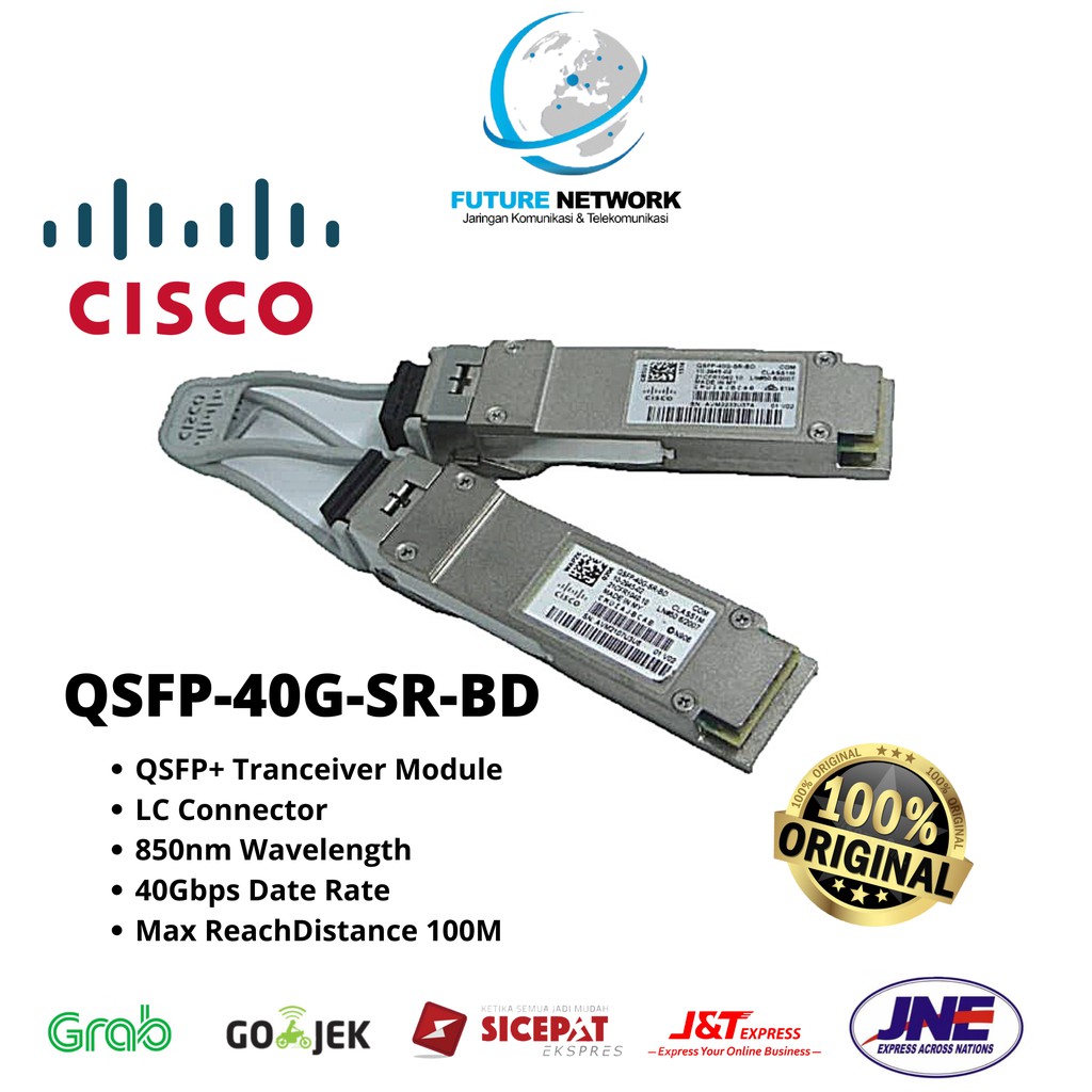 Jual CISCO QSFP-40G-SR-BD-QSFP TRANSCEIVER MODULE | Shopee Indonesia