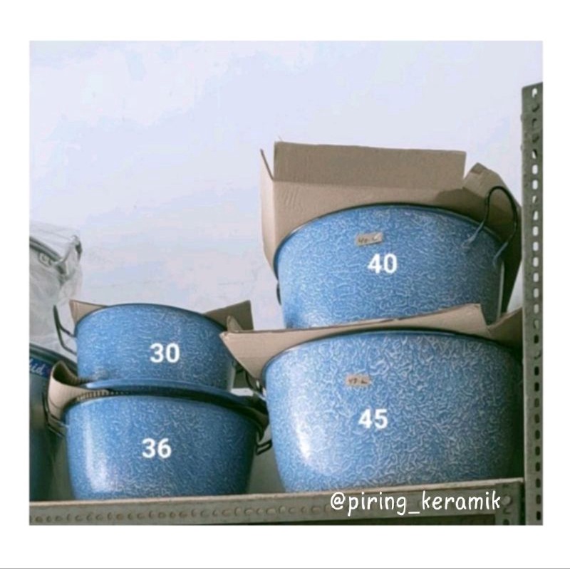 Jual NO RETUR !!!! (KHUSUS CARGO ) Panci blirik /burik size 30cm, 34cm ...