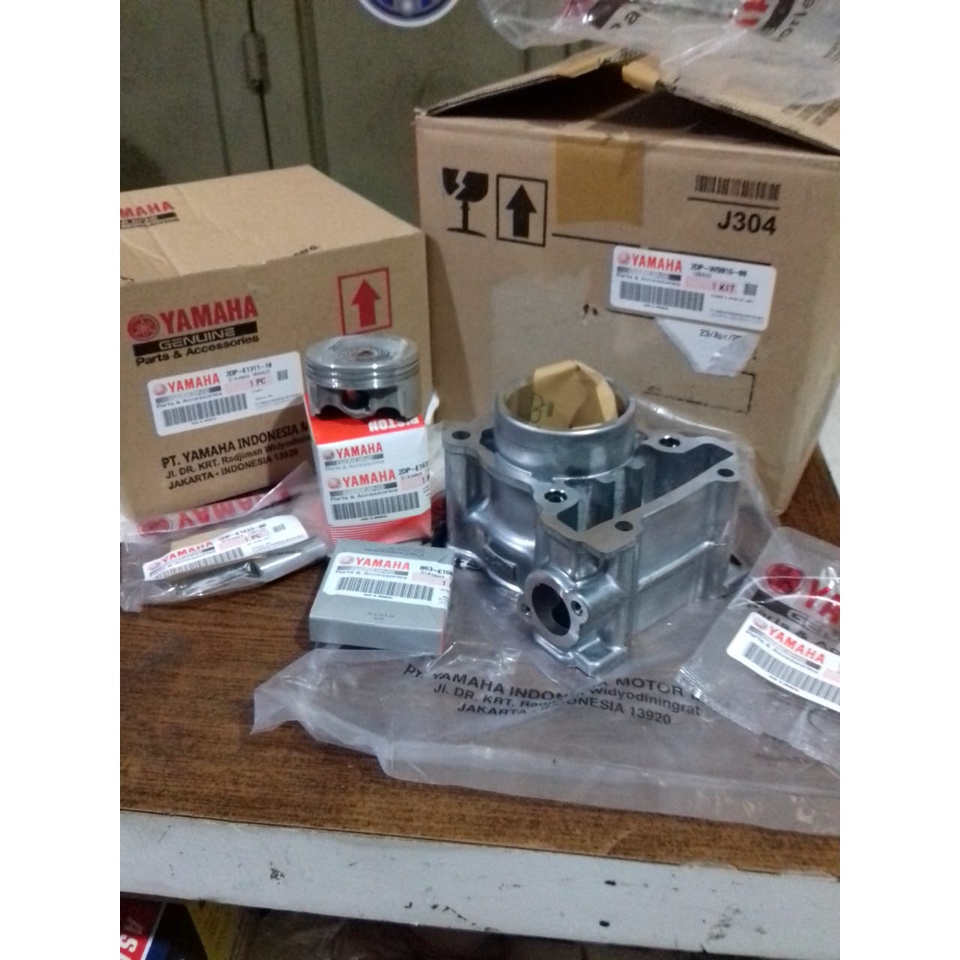 Jual BLOK BLOCK SEHER CYLINDER PISTON SET YAMAHA NMAX AEROX 155 2DP.WBO16.00 ASLI ORIGINAL ...