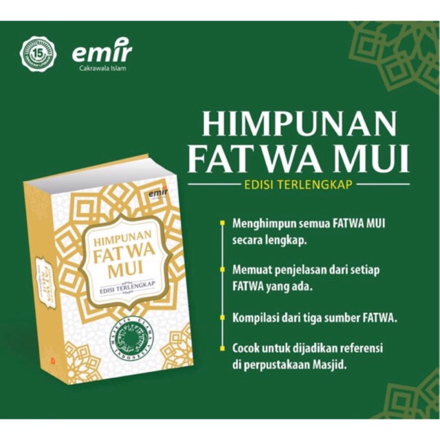 Jual HIMPUNAN FATWA MUI EDISI TERLENGKAP | Shopee Indonesia