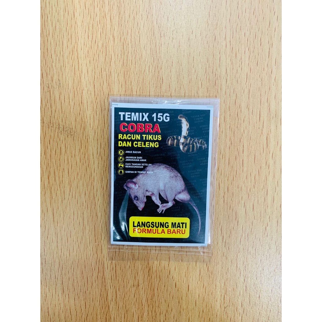 Jual racun tikus dan babi liar TEMIX 15G GATOTKACA | Shopee Indonesia