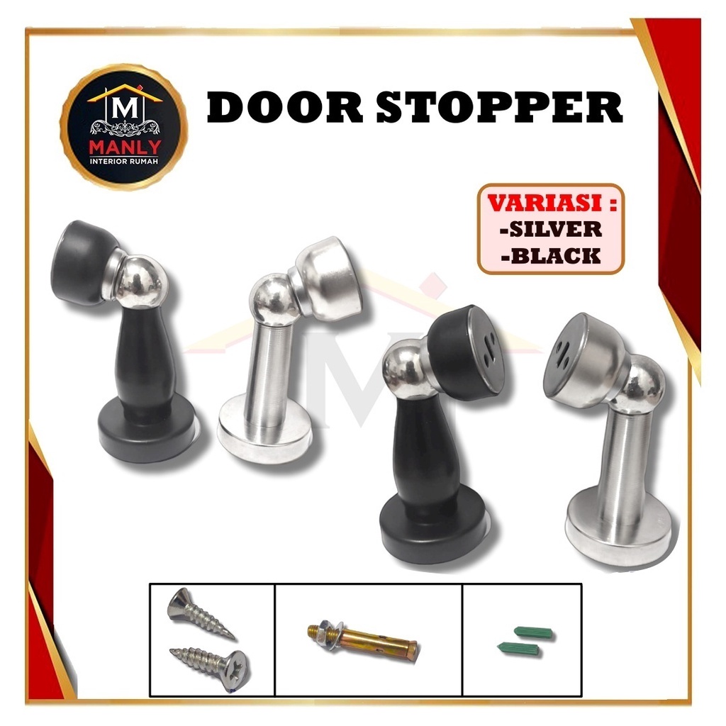 Jual Penahan Pintu Magnet / Magnetic Door Stopper / Door Stop Pintu ...