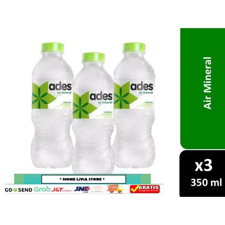 Jual Ades PET 350 ml - Multipack Isi 3 | Shopee Indonesia