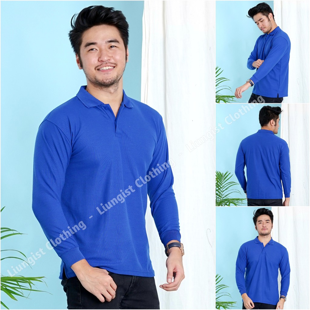 Jual Kaos Polo Panjang Unisex Benhur / Kaos Kerah / Poloshirt / Polo ...
