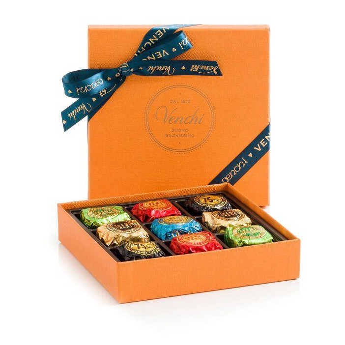 Jual Venchi Chocolate Premium Box Cubotti Chocoviar Orange Square ...