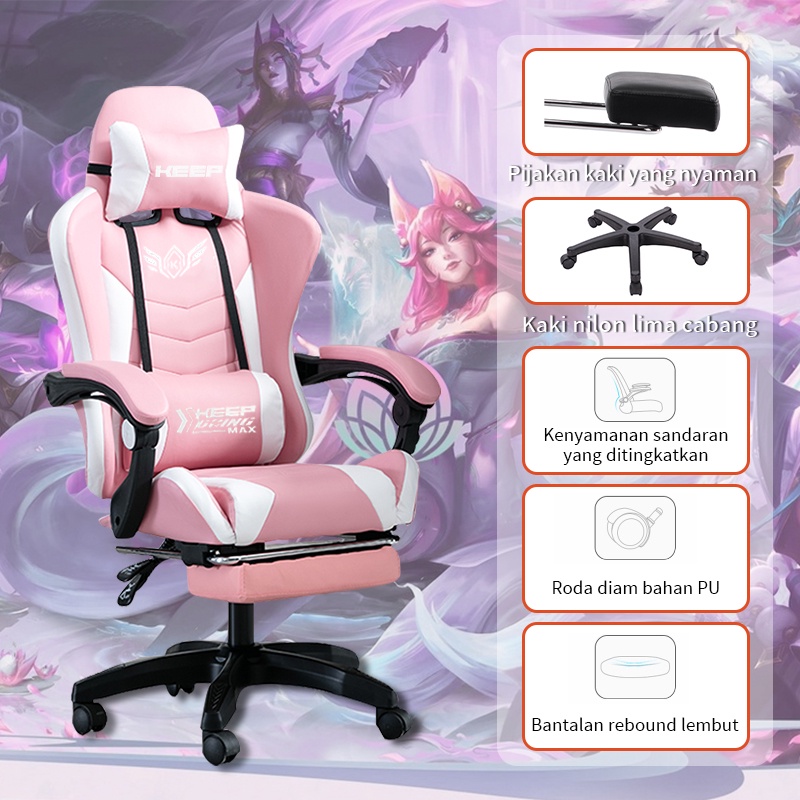 Jual Keep Going Max- Kursi Gaming/ Gaming Chair / Kursi Santai Kursi Gamers / Kursi Gamer ...