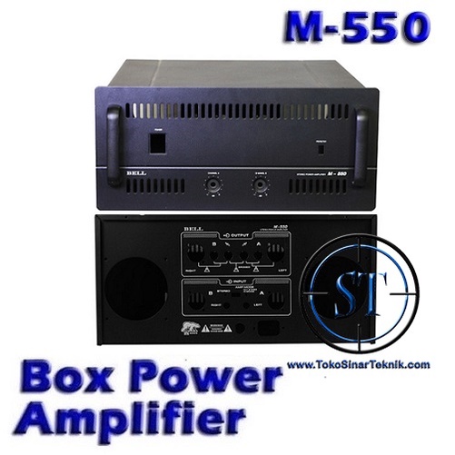Jual Box Power Amplifier Bok Ampli Salon Sound System Besi Kokoh Wadah ...
