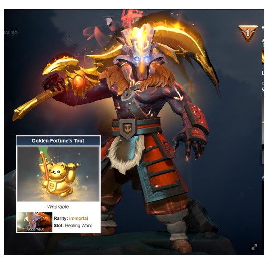 Jual Dota 2 - Arcana Bladeform Legacy & Immortal (Juggernaut) [STEAM ...