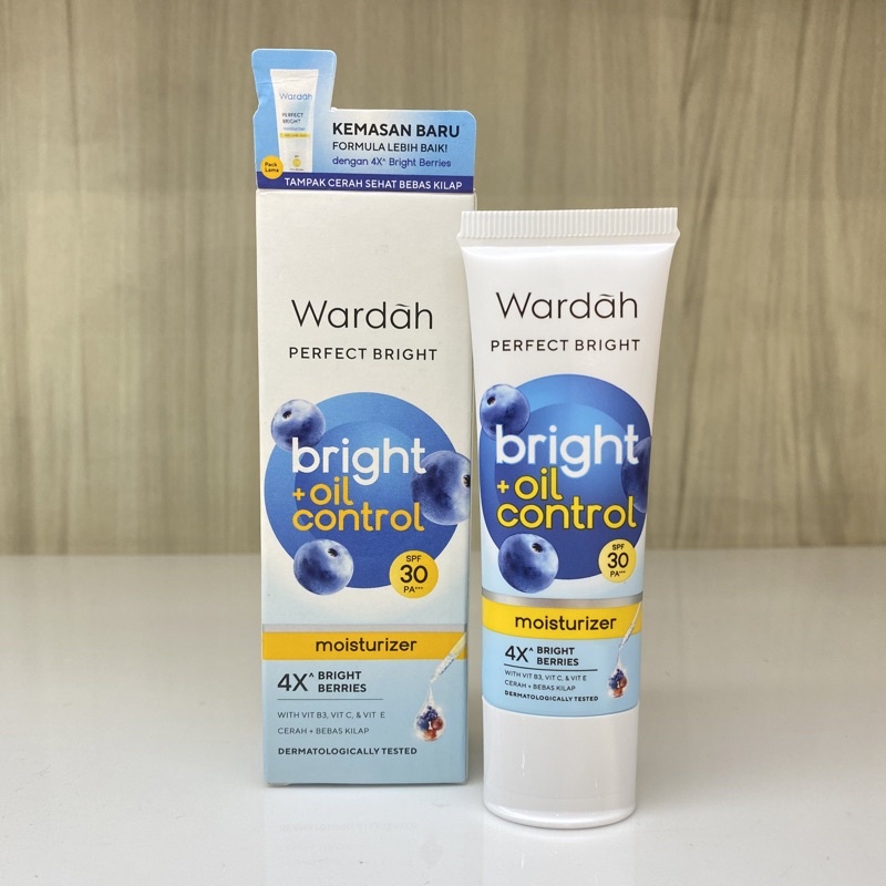 Jual Wardah Perfect Bright + Oil Control Moisturizer SPF 30 PA+++ 20ml ...