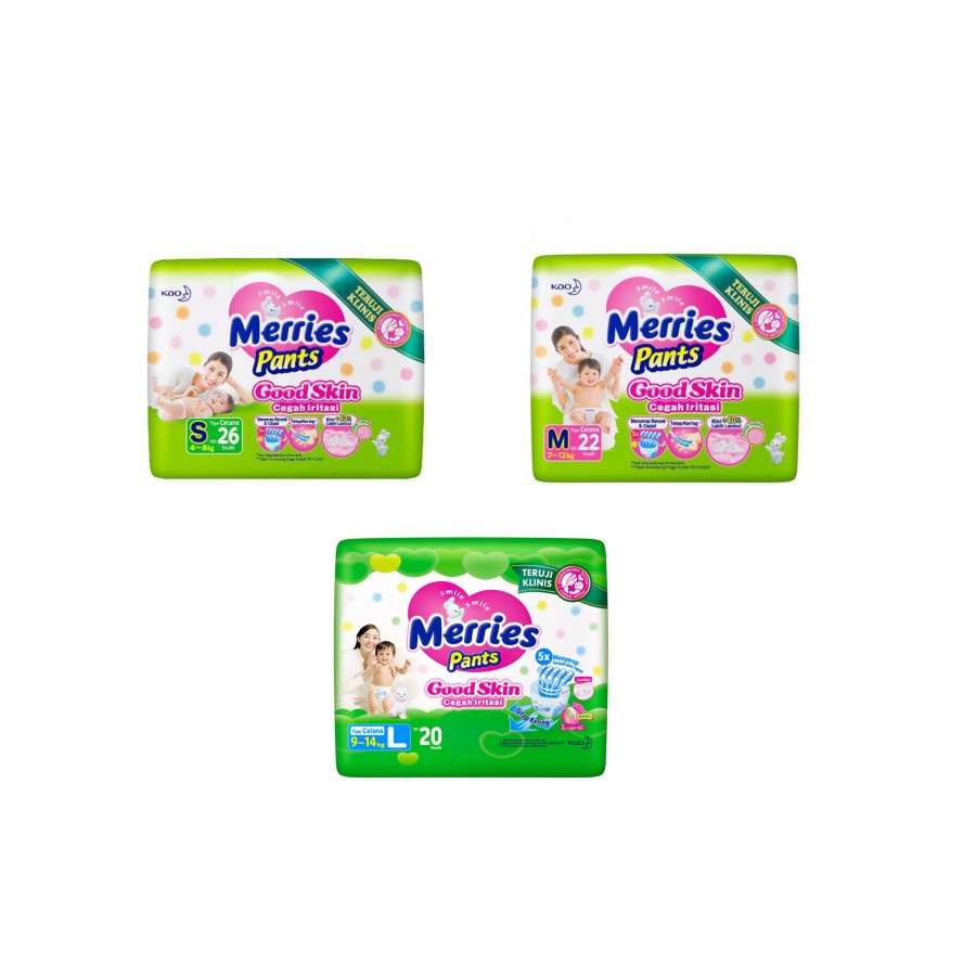 Jual Marries Pants Good Skin/Popok Bayi/Pempes Bayi/Popok Bayi | Shopee ...