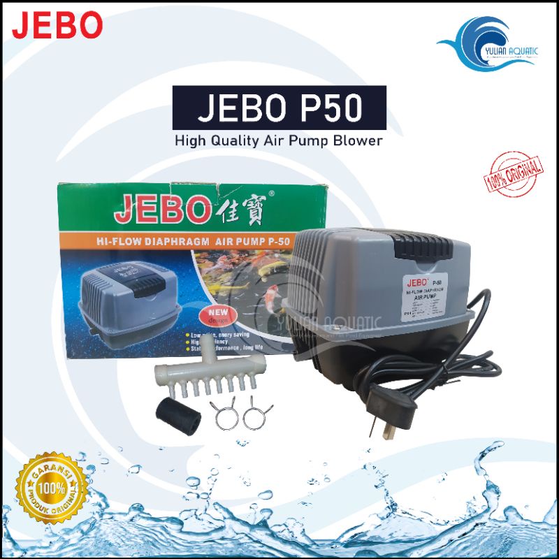 Jual Jebo P-50 Jebo P50 Jebo P 50 Pompa Udara Aerator Hi-Flow Air Pump ...