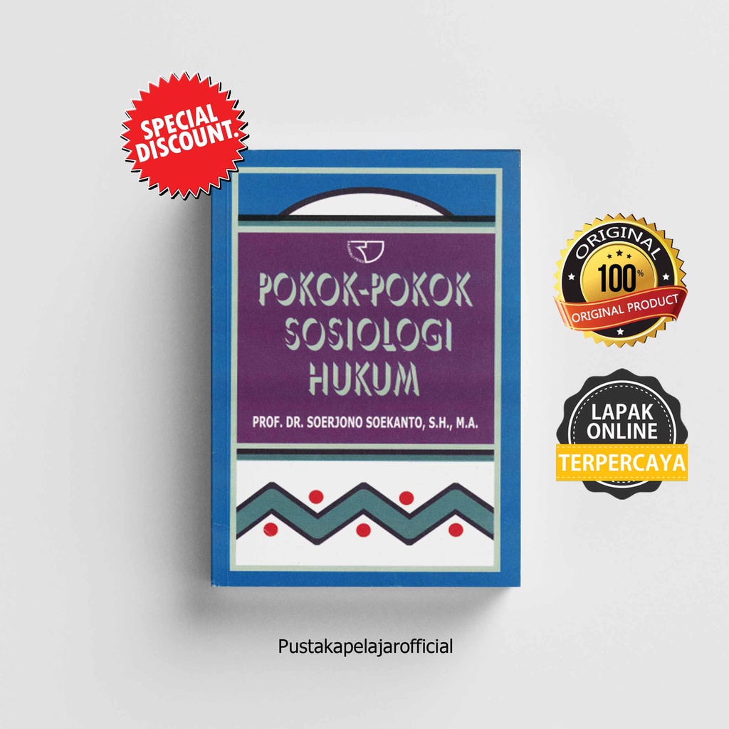 Jual Buku Original Pokok-pokok Sosiologi Hukum - Soerjono Soekanto ...
