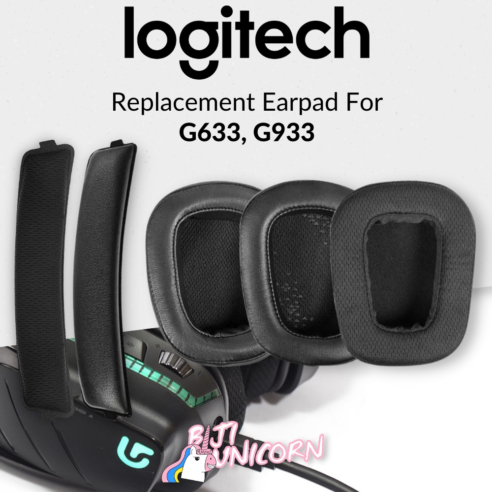 Jual Earcup Earpad Ear Cushion Logitech G933 G633 Busa Bantalan Foam | Shopee Indonesia
