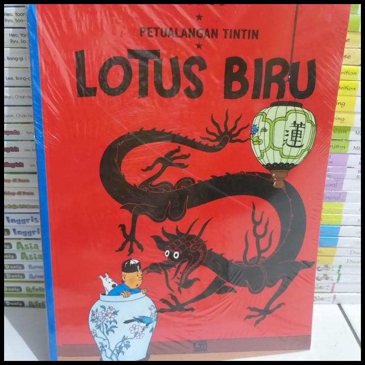 Jual Petualangan Tintin Lotus Biru Herge | Shopee Indonesia