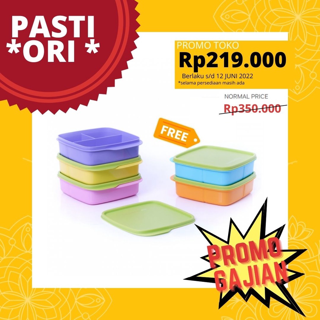 Jual Tupperware Tempat makan Lolly Tup Tempat Bekal Anak Lollytup wadah ...
