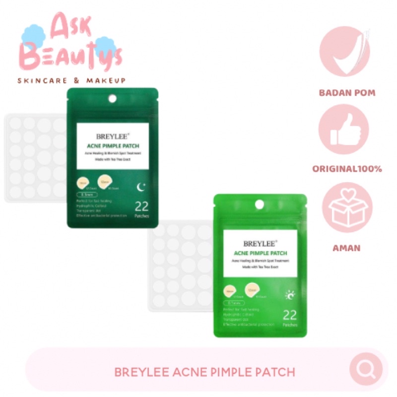 Jual Breylee Acne Pimple Patch Day & Night | Shopee Indonesia