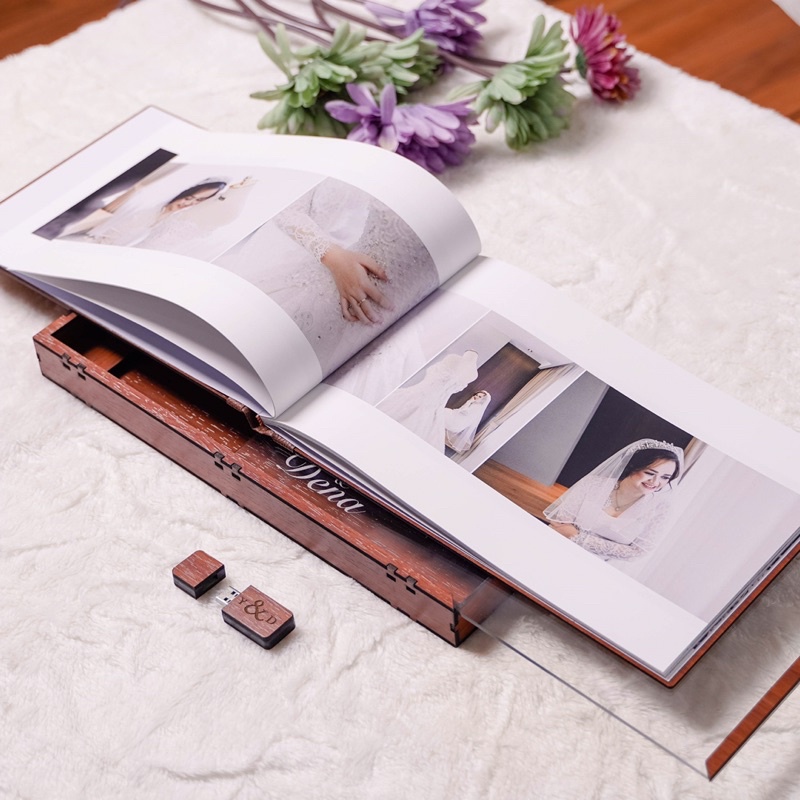 Jual 8RP PHOTOBOOK WITH ACRYLIC BOX Kotak Kayu Akrilik MAGAZINE ALBUM ...