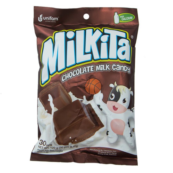 Jual MILKITA Chocolate Milk Candy 120gr | Shopee Indonesia