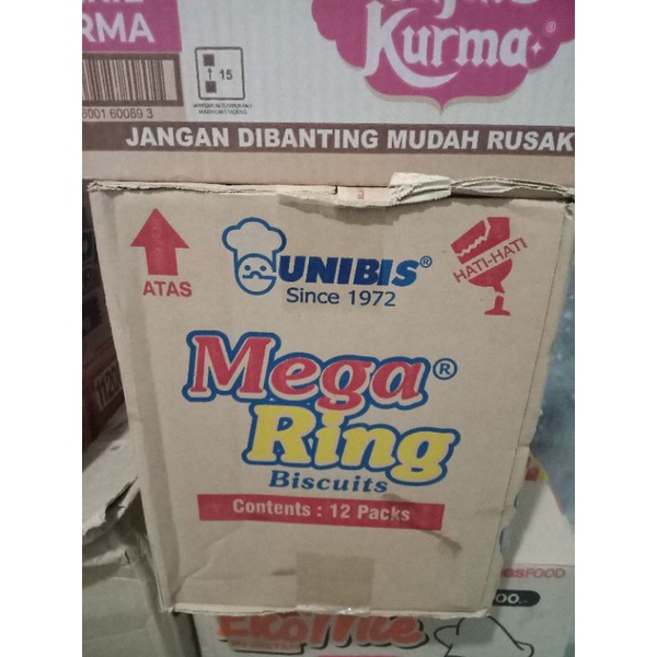 Jual Unibis Mega Ring Chocolate 260gr ( 1 Karton Isi 12 ) | Shopee ...