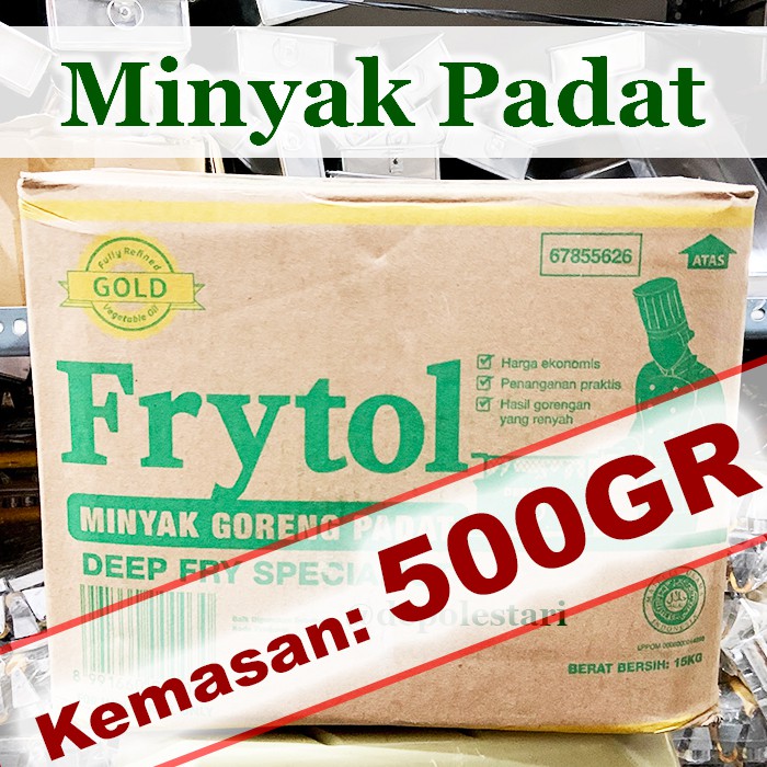 Jual Frytol Minyak Goreng Padat 500GRAM | Shopee Indonesia