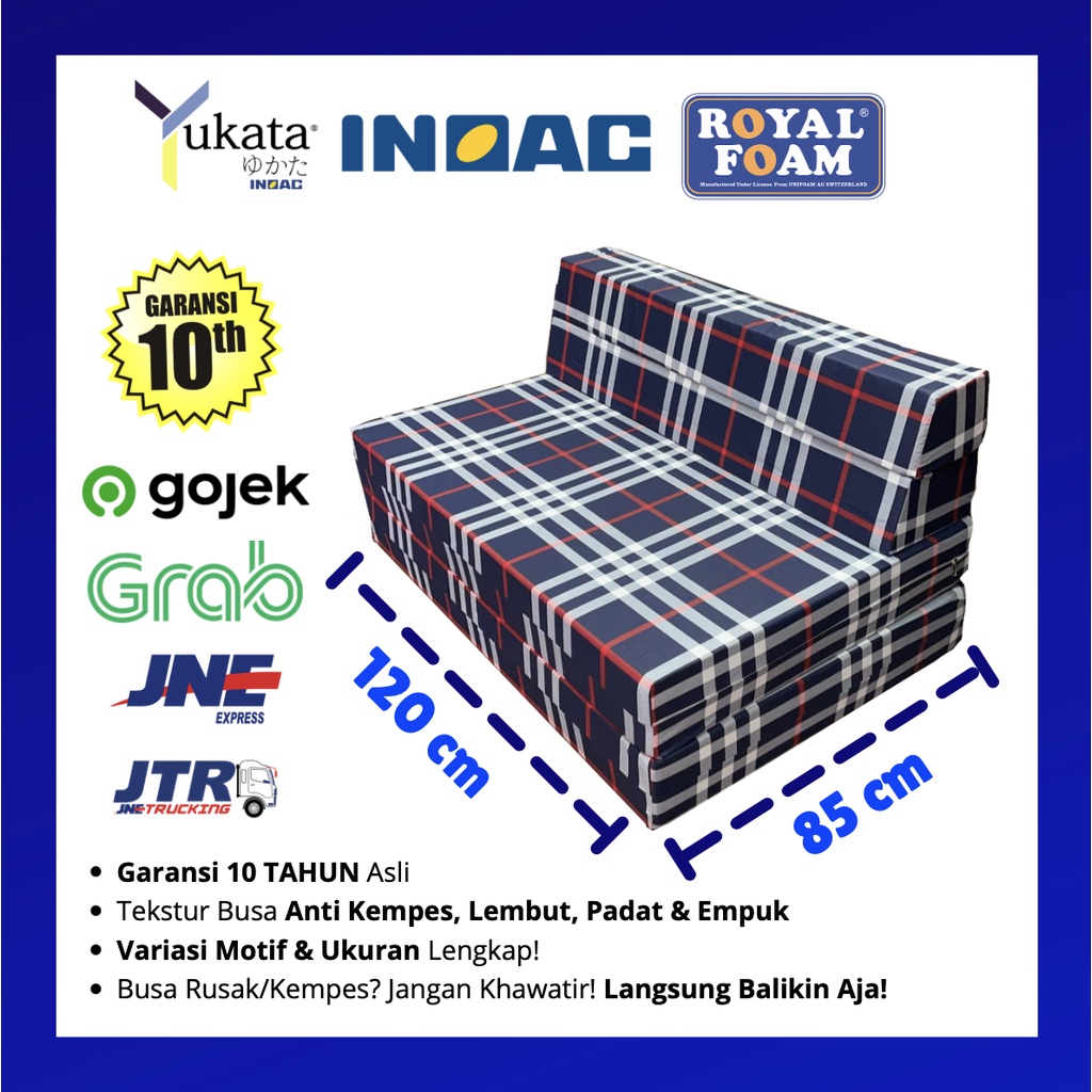 Jual Sofa Bed Sofabed Busa Royal Foam Inoac Yukata Garansi 10 Tahun ...