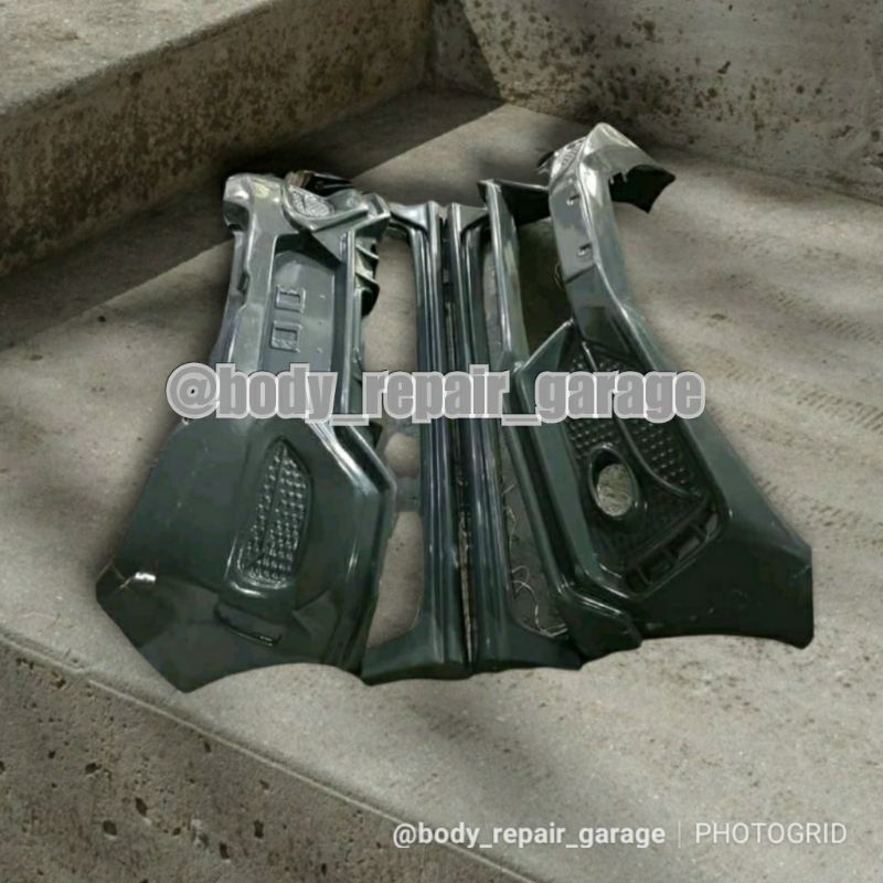 Jual bodykit full bumper all new honda brio type r style | Shopee Indonesia