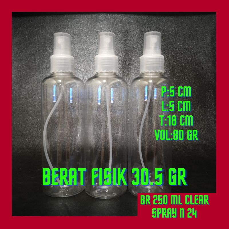 Jual botol 250 ml clear spray N24 | Shopee Indonesia