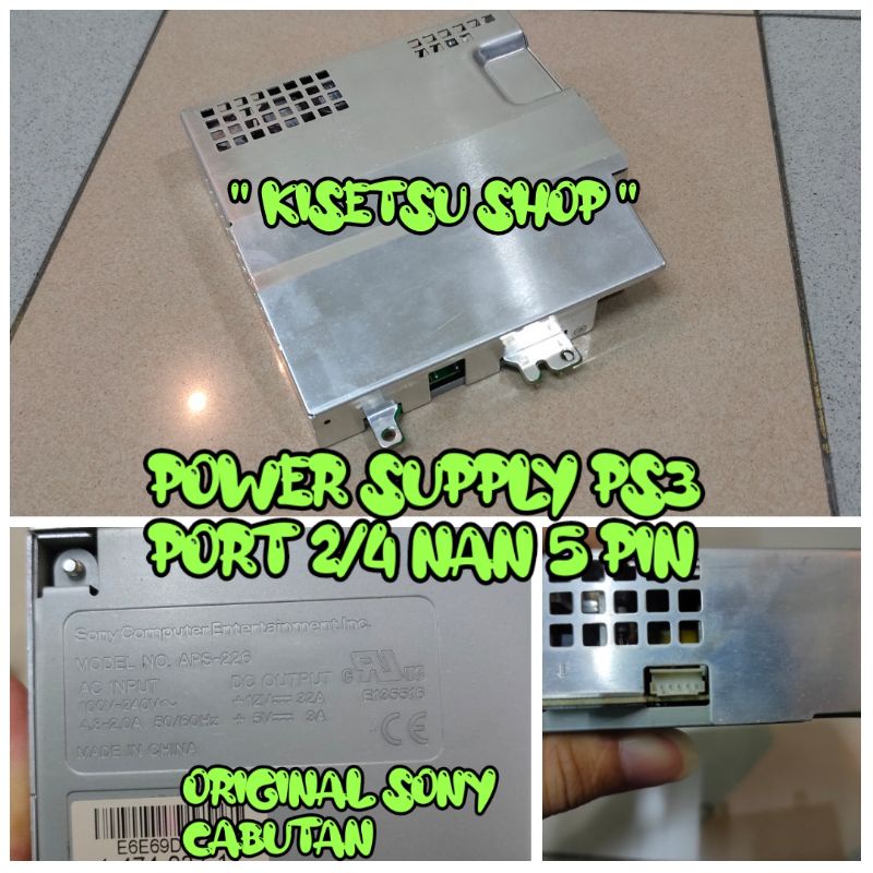 Jual CABUTAN POWER SUPPLY PS3 FAT PORT 2/4 MESIN NAN | Shopee Indonesia