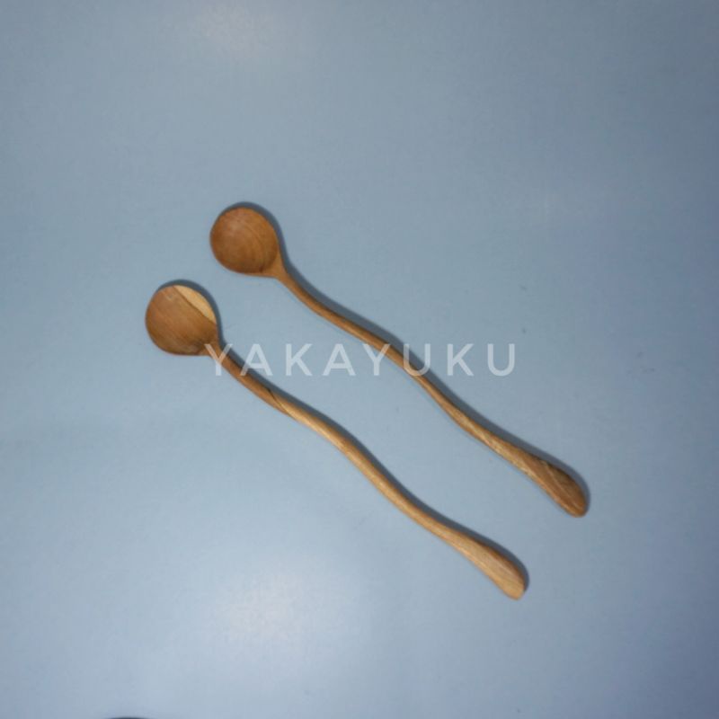 Jual Sendok Teh Sendok Es Kayu Kelapa Sendok Pengaduk Panjang | Shopee ...