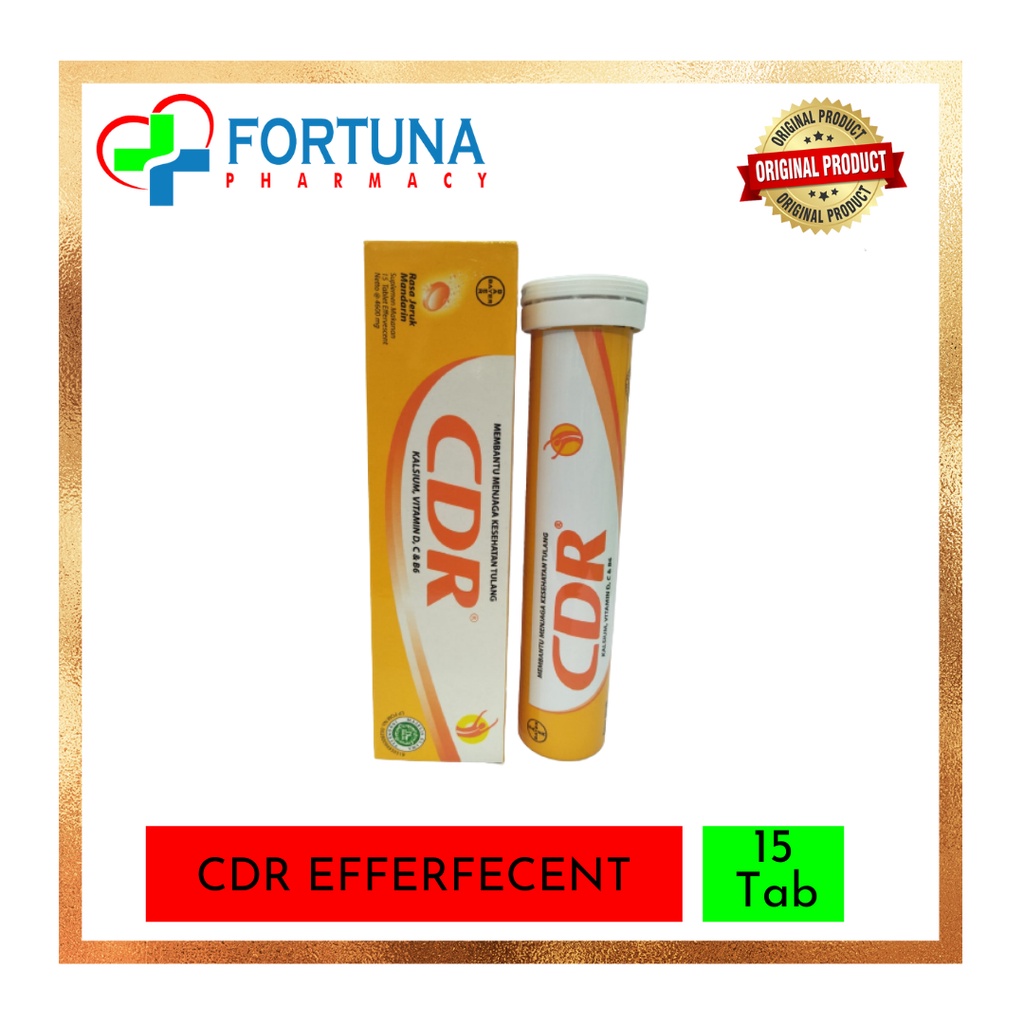 Jual CDR RASA JERUK MANDARIN TUBE 15 TABLET | Shopee Indonesia