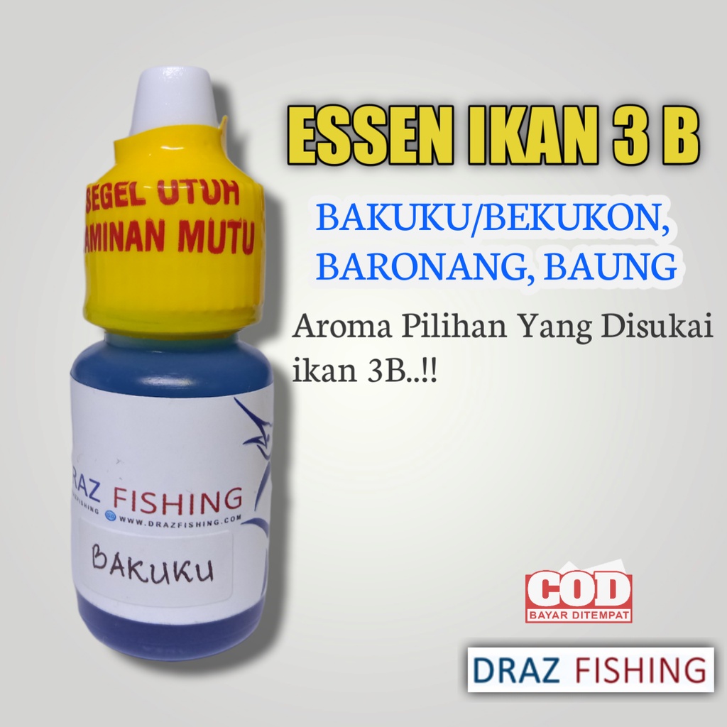 Jual Essen Ikan Bakuku/Bekukon, Baronang, Baung Paling Ampuh | Shopee ...
