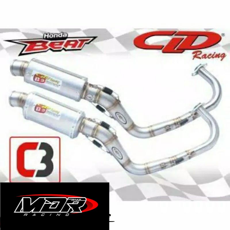 Jual Knalpot CLD Racing Beat karbu Beat fi Scoopy type C3 Original ...
