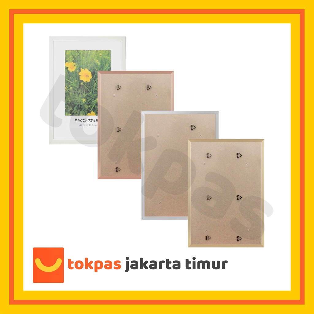 Jual Bingkai Pigura Ijazah Sertifikat Frame Foto Ukuran A4 21x30 cm ...