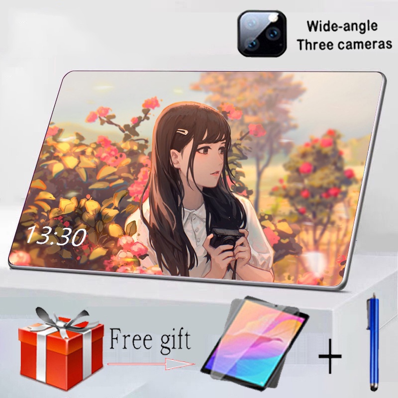 Jual Asli Tablet PC Baru P20 12GB+512GB Android Layar Full Screen Layar ...