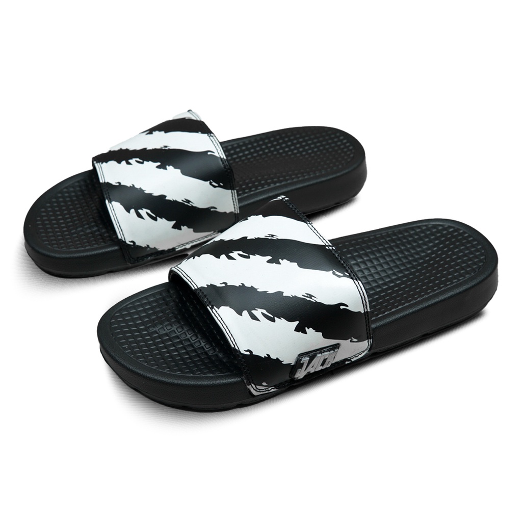 Jual JACK IDN Sandal Slide Pria Sendal Slop Flip Flop | Arbez White ...