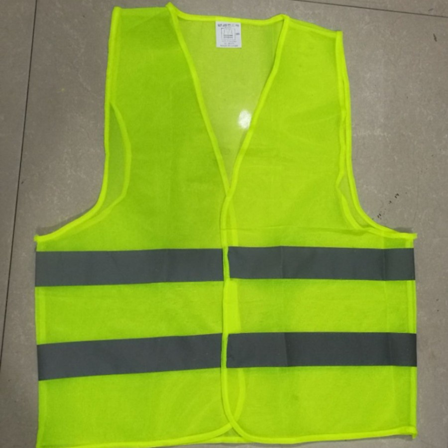Jual Rompi Proyek Polyster Hijau Scotlight/ Safety Vest Polister Murah ...