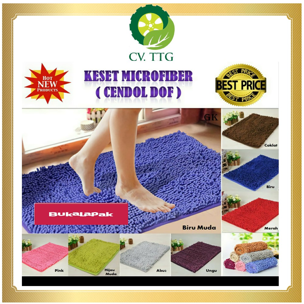 Jual Keset Kaki Cendol Keset Microfiber IMPORT 40 X 60CM HIGHT QUALITY ...
