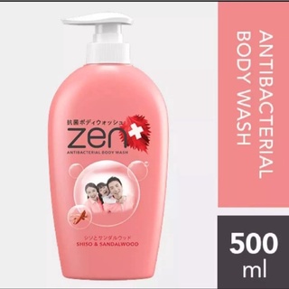 Jual Zen Antibacterial Body Wash Pump 500 ML / 480ml Sabun Cair Botol ...