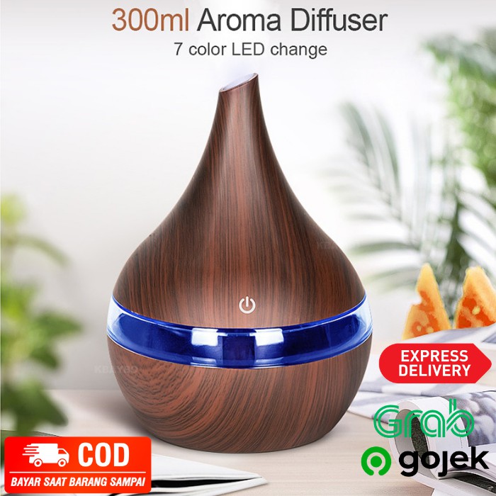 Jual Pelembab Udara Air Humidifier Aromatherapy Ultrasonic Diffuser ...