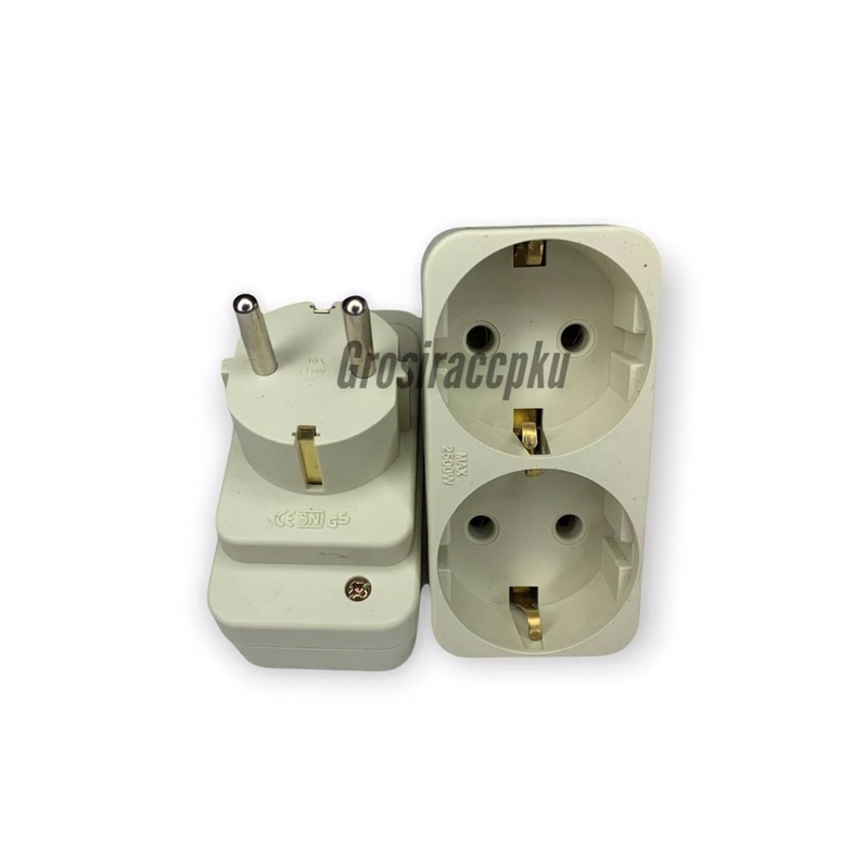 Jual Stop Kontak 2 Lobang Matsui 315 T-Multi | Shopee Indonesia