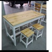 Jual meja set caffe resto warkop ukuran 110x60x75cm | Shopee Indonesia