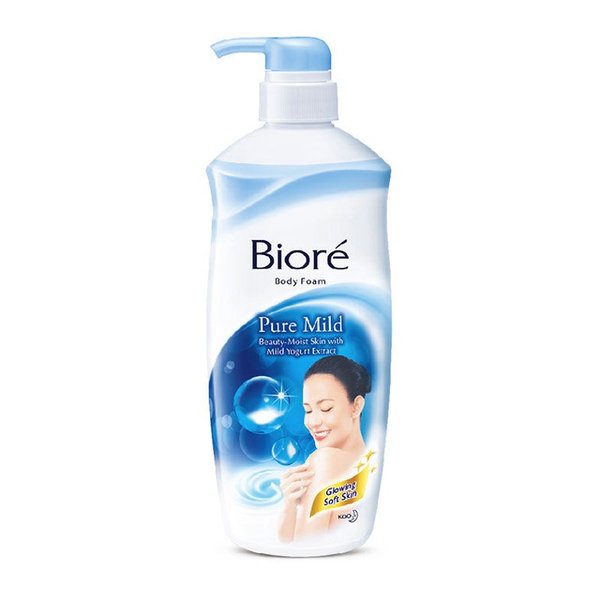 Jual Biore Body Foam Pure Mild Pump 550 Ml | Shopee Indonesia