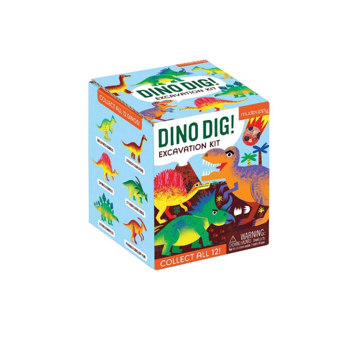 Jual Dino Dig Excavation Kit from Mudpuppy - Dinosaur Dig Kit for ...