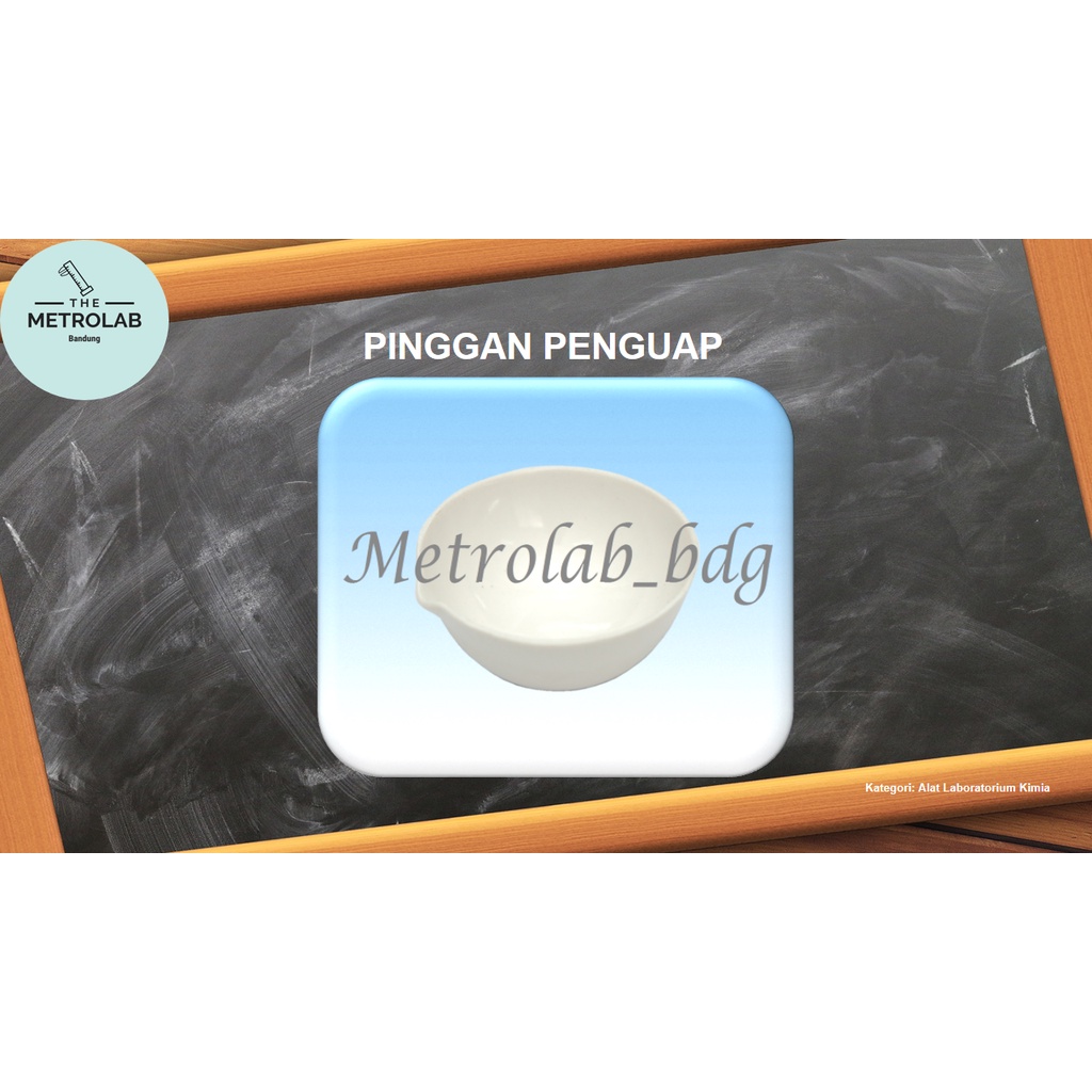 Jual Pinggan Penguap kapasitas 60 ml | Cawan Penguap | Evaporating ...