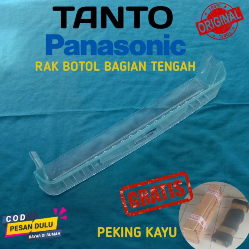 Jual RAK BOTOL KULKAS TANTO PANASONIC BAGIAN TENGAH ORIGINAL | Shopee ...