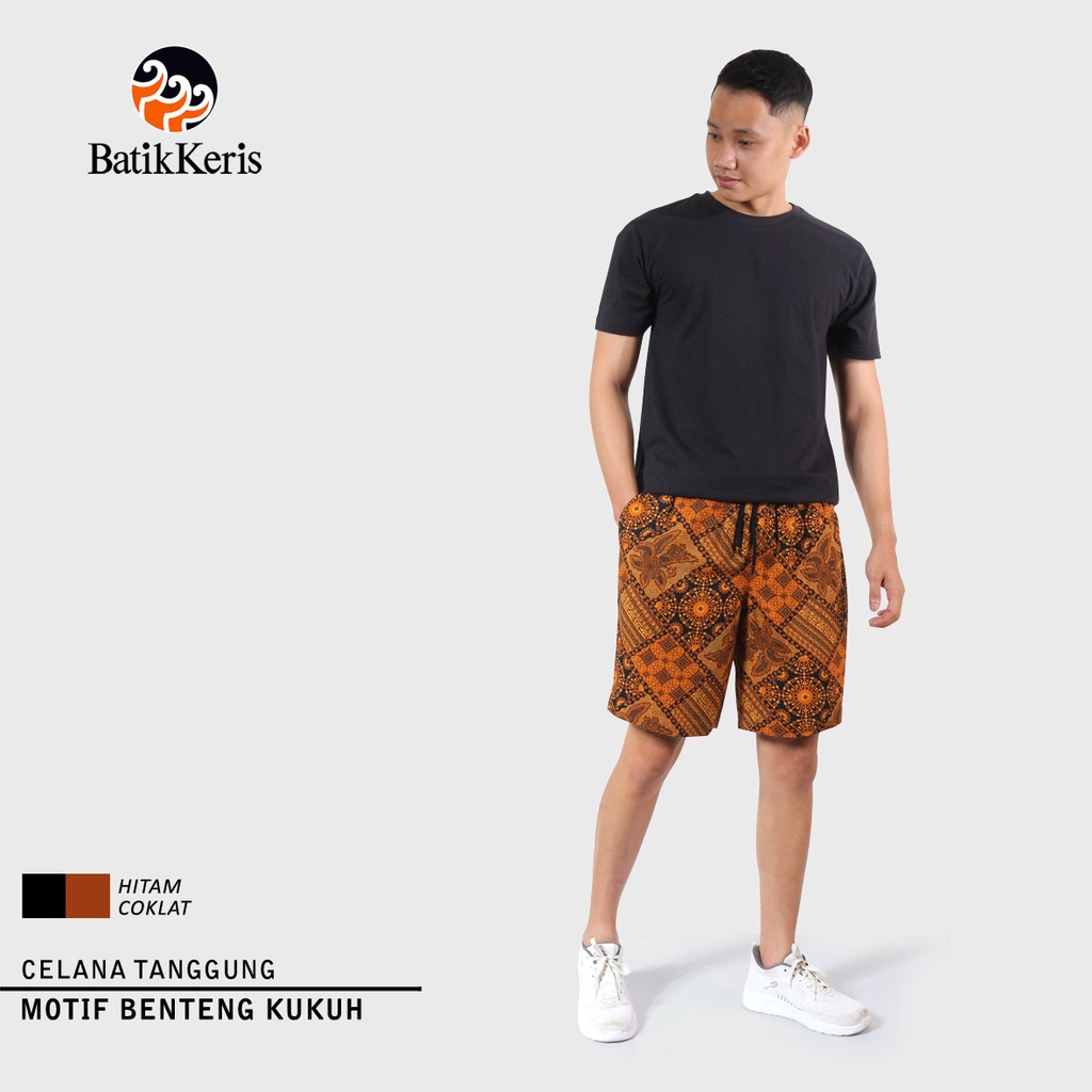 Jual Batik Keris Celana Tanggung Batik Benteng Kukuh | Shopee Indonesia