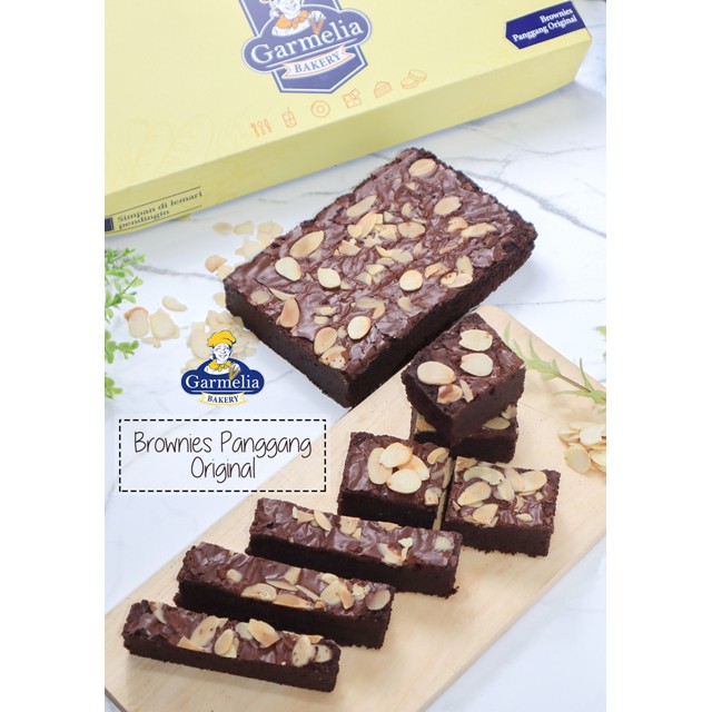 Jual Brownies Panggang Original - Garmelia Bakery | Shopee Indonesia