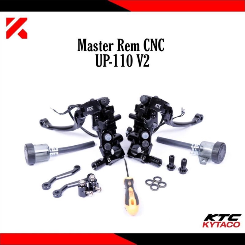 Jual MASTER REM KTC KYTACO CNC UP 110 V2 KANAN DAN KIRI TABUNG | Shopee Indonesia
